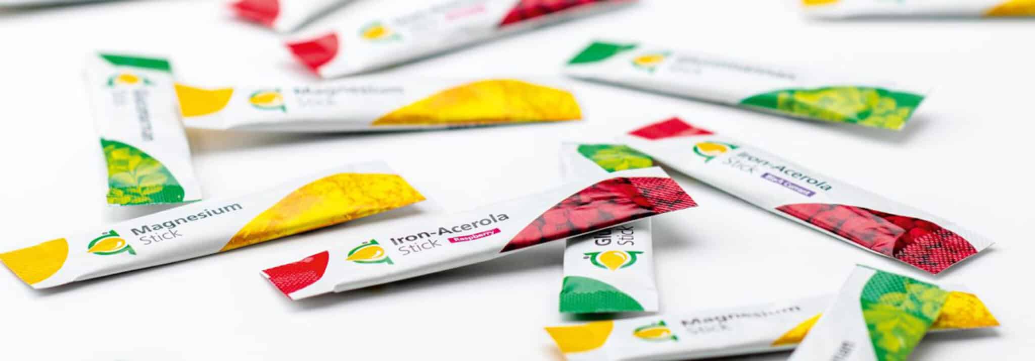 Sticks & Sachets for food supplements | Goerlich Pharma
